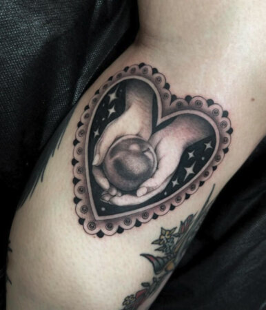 Unique Black Heart Tattoo Designs For Your Next Ink