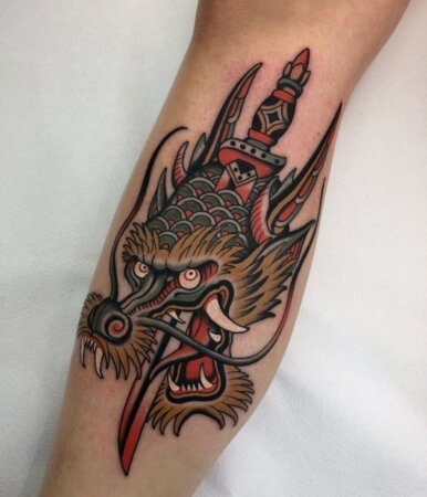 The Girl with the Dragon Tattoo Design with Meaning