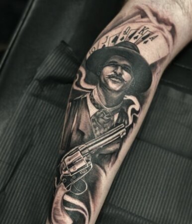 30 Best Doc Holliday Tattoo Ideas,Designs And Meaning