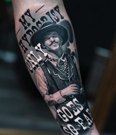30 Best Doc Holliday Tattoo Ideas,Designs And Meaning