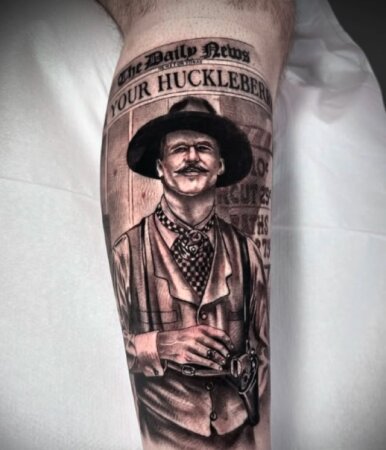30 Best Doc Holliday Tattoo Ideas,Designs And Meaning