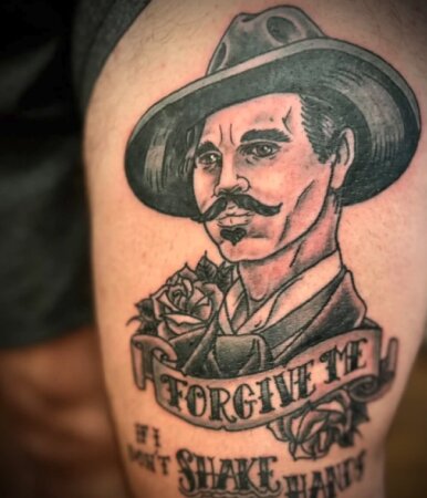 30 Best Doc Holliday Tattoo Ideas,Designs And Meaning