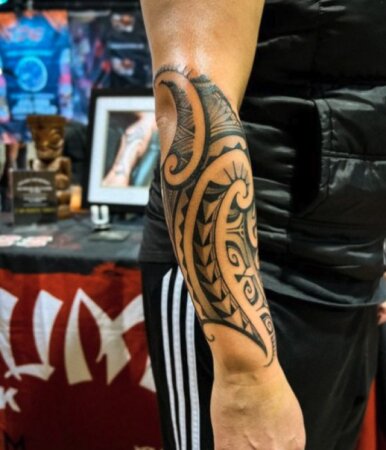 Best Polynesian Forearm Tattoo With Their Meaning