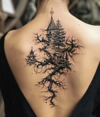 Amazing Christmas Tattoo Designs,Ideas And Meaning