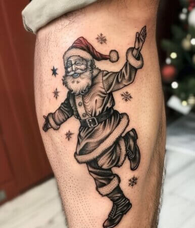 Amazing Christmas Tattoo Designs,Ideas And Meaning