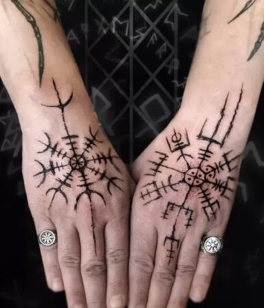 Best Vegvisir Tattoo Designs, Ideas And Meaning