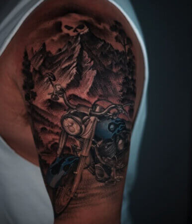 Best Motorcycle Tattoo Ideas, Designs And Meaning (2025)
